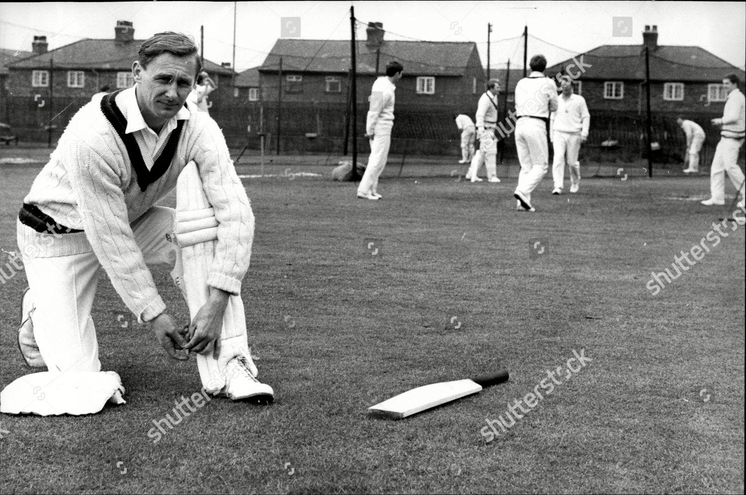 Cricketer Jack Bond During Training John Editorial Stock Photo - Stock ...