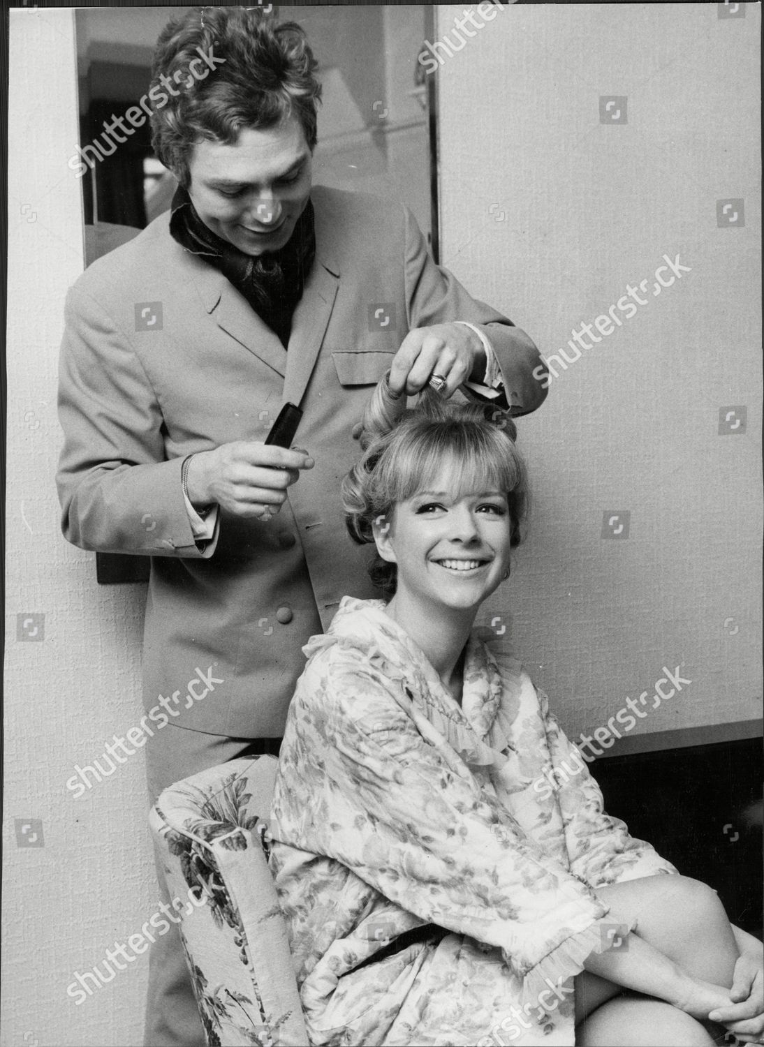 Actress Sandra Payne Has Hair Done Editorial Stock Photo - Stock Image ...