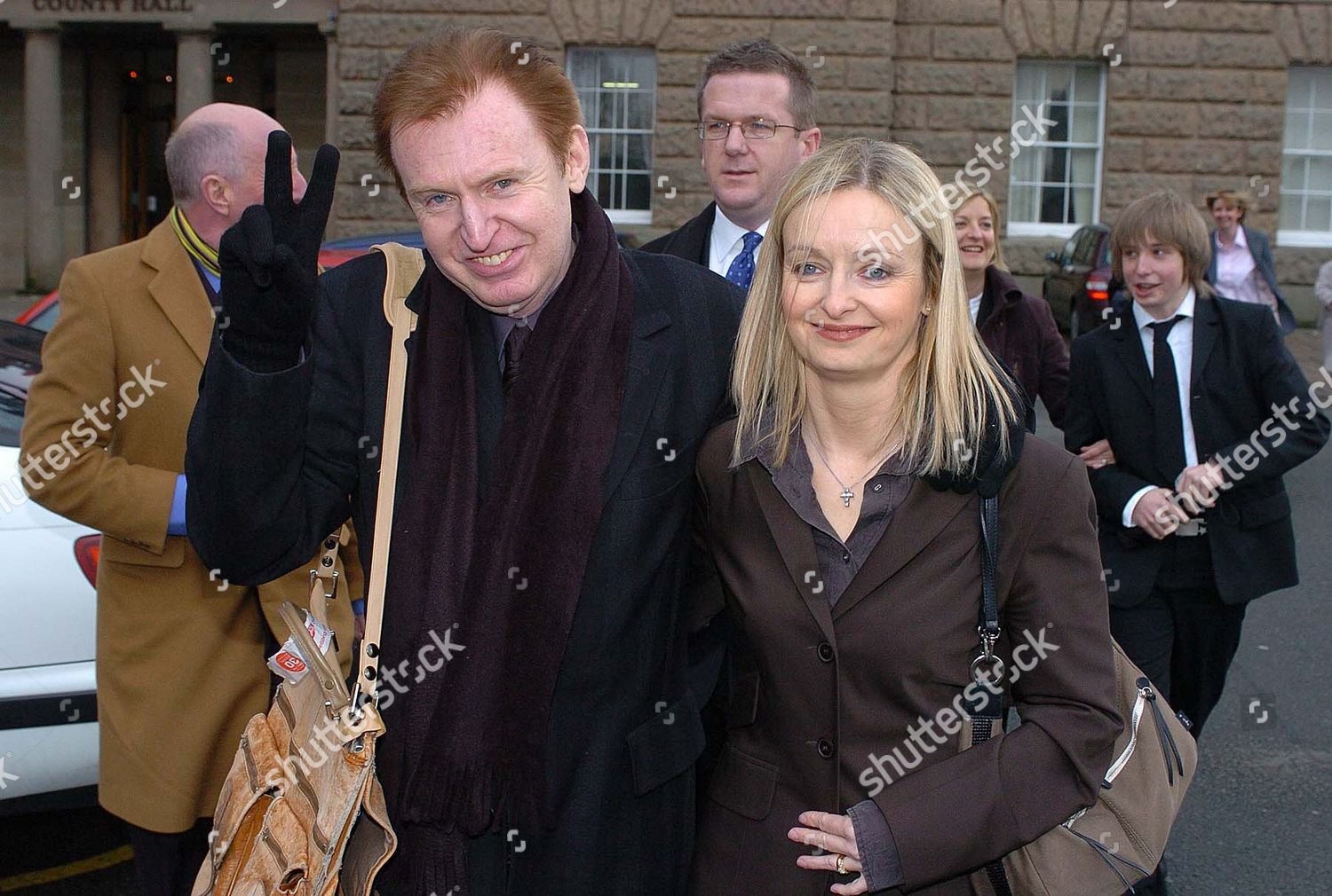 Mike Mccartney Wife Rowena Leave Chester Editorial Stock Photo - Stock ...