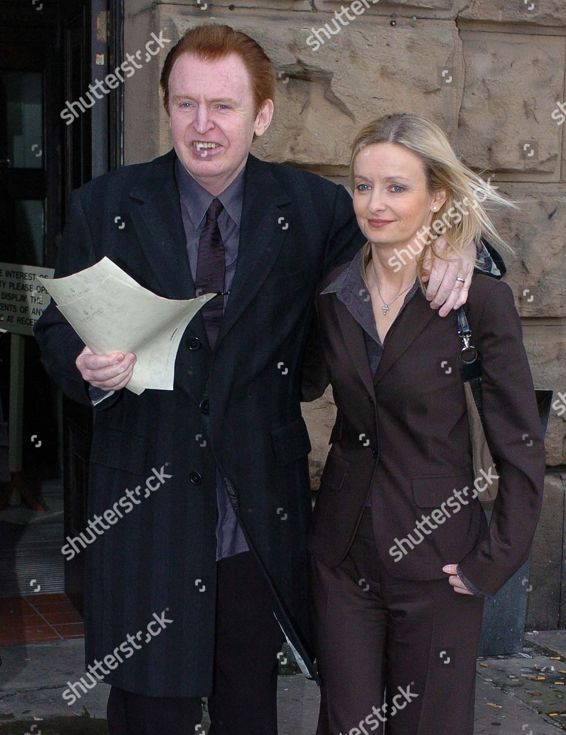 Mike Mccartney Wife Rowena Leave Chester Editorial Stock Photo - Stock ...