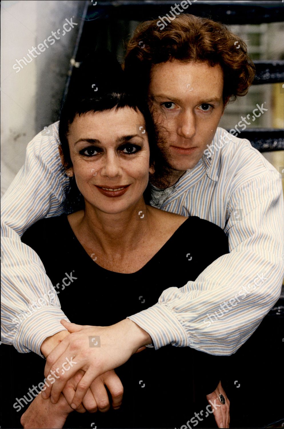 Actress Jacqueline Pearce Actor Richard Hansell Editorial Stock Photo ...