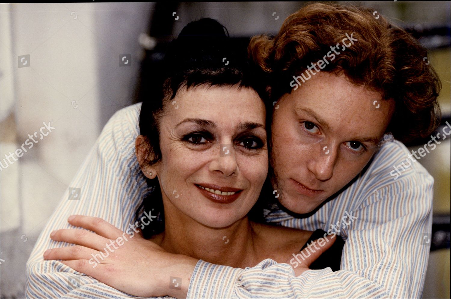 Actress Jacqueline Pearce Actor Richard Hansell Editorial Stock Photo ...