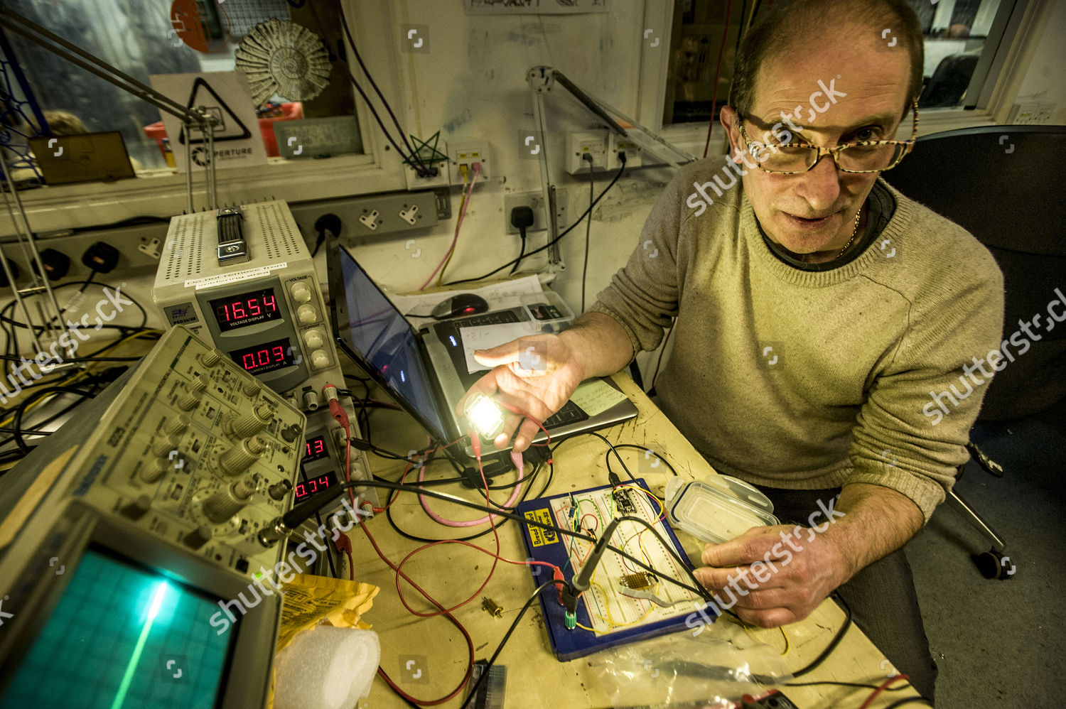Workshop London Hackspace Nonprofit Community Run Editorial Stock Photo ...