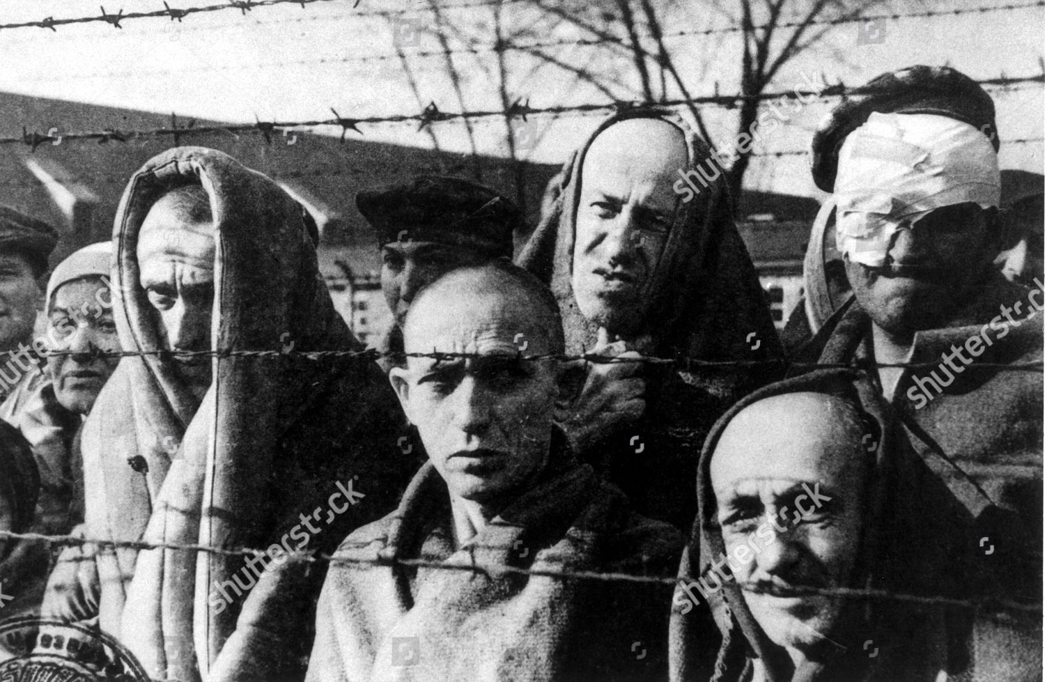 Jewish Prisoners Auschwitz Concentration Camp Editorial Stock Photo ...