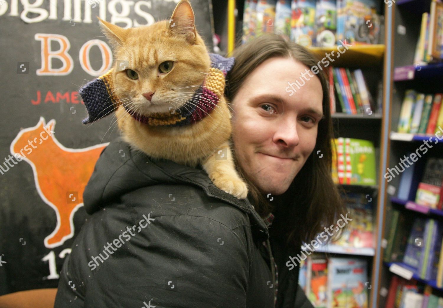 James Bowen Street Cat Bob Editorial Stock Photo - Stock Image ...