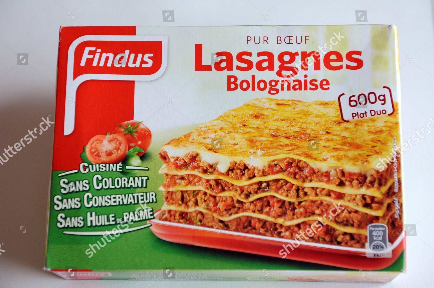 Frozen Beef Products Including Findus Lasagne Editorial Stock Photo ...