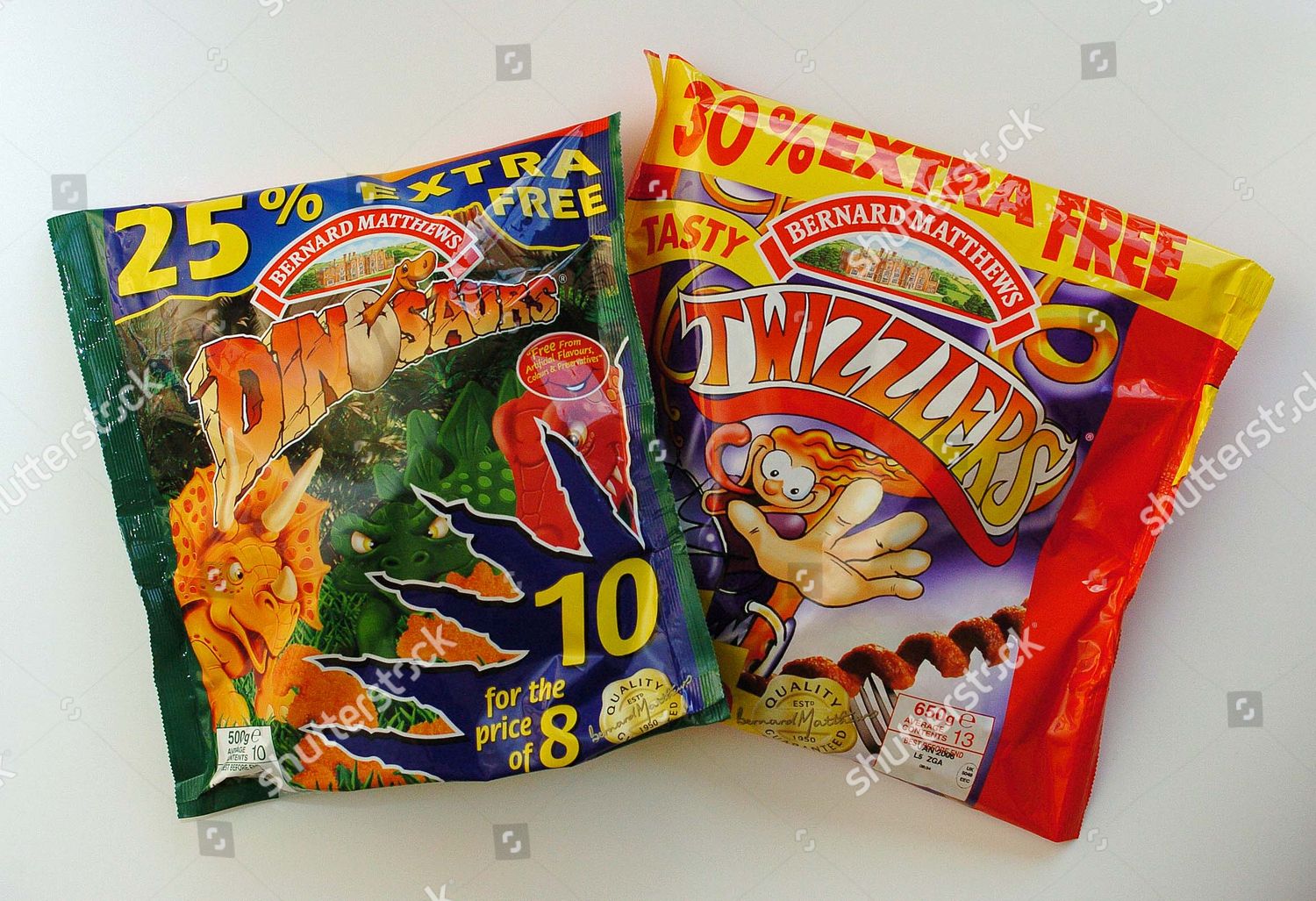 Bernard Matthews Turkey Twizzlers Turkey Dinosaurs Editorial Stock ...
