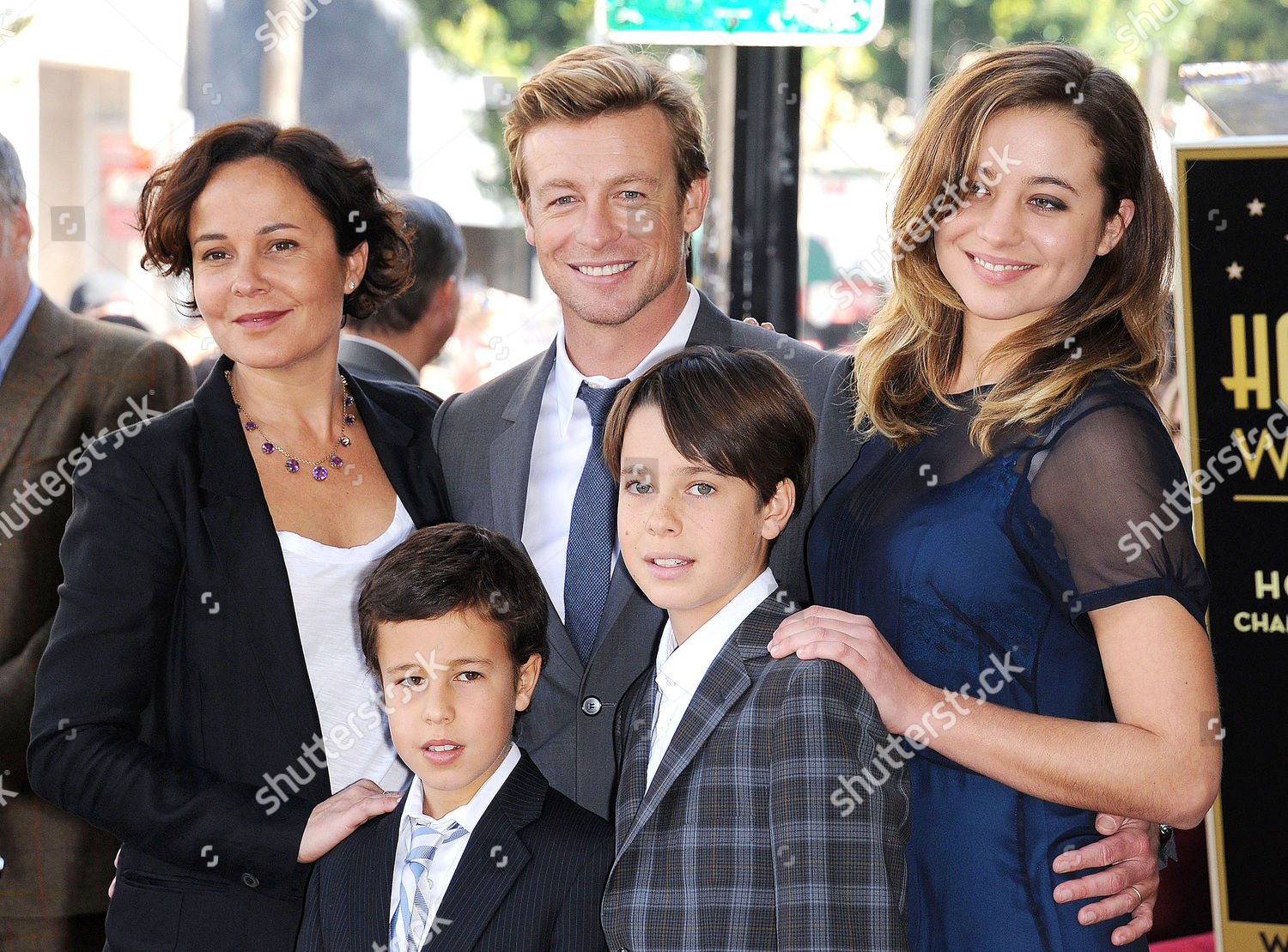 Rebecca Rigg Simon Baker Daughter Stella Editorial Stock Photo - Stock Image | Shutterstock