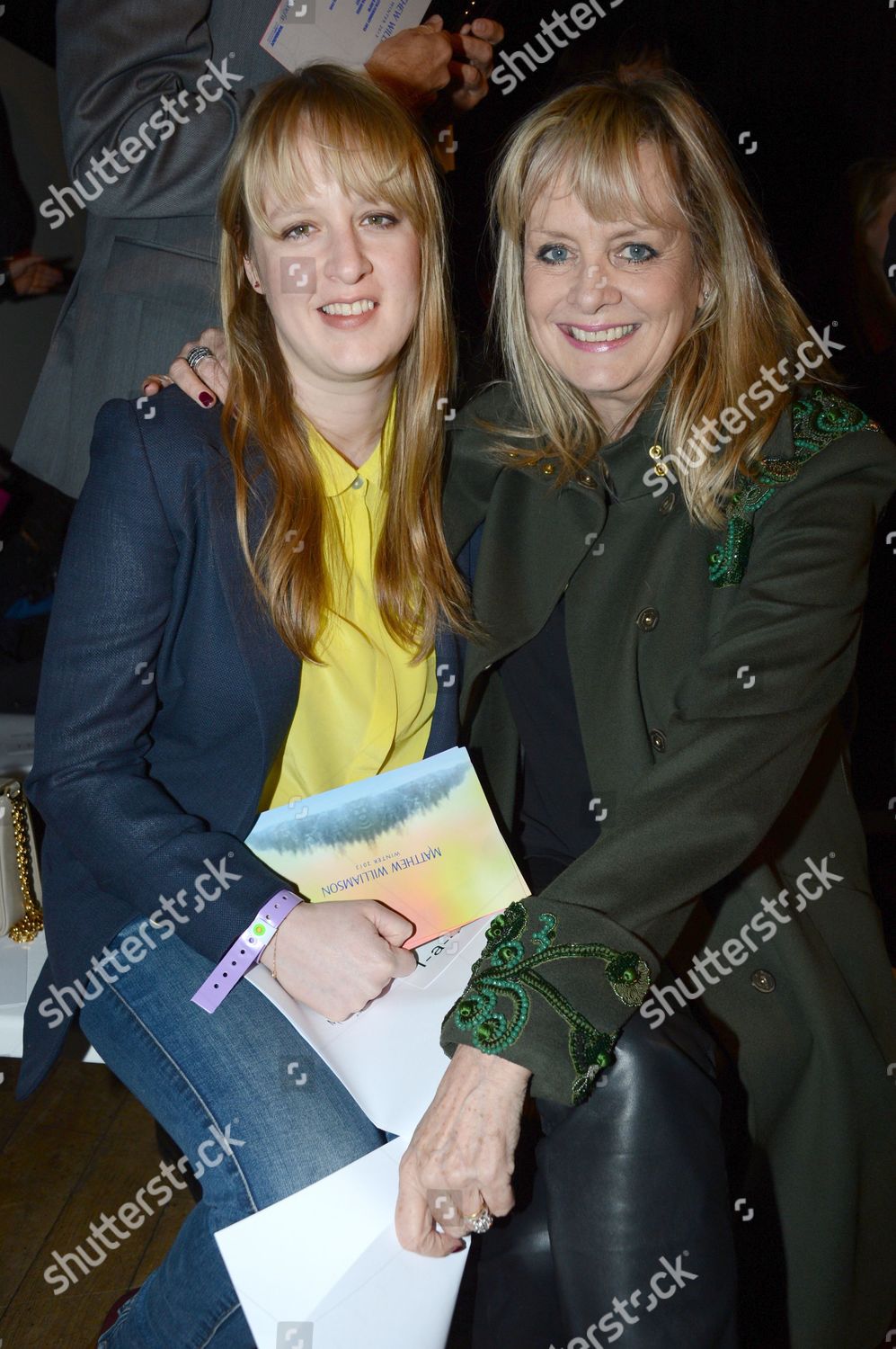Twiggy Daughter Carly Lawson Editorial Stock Photo - Stock Image ...