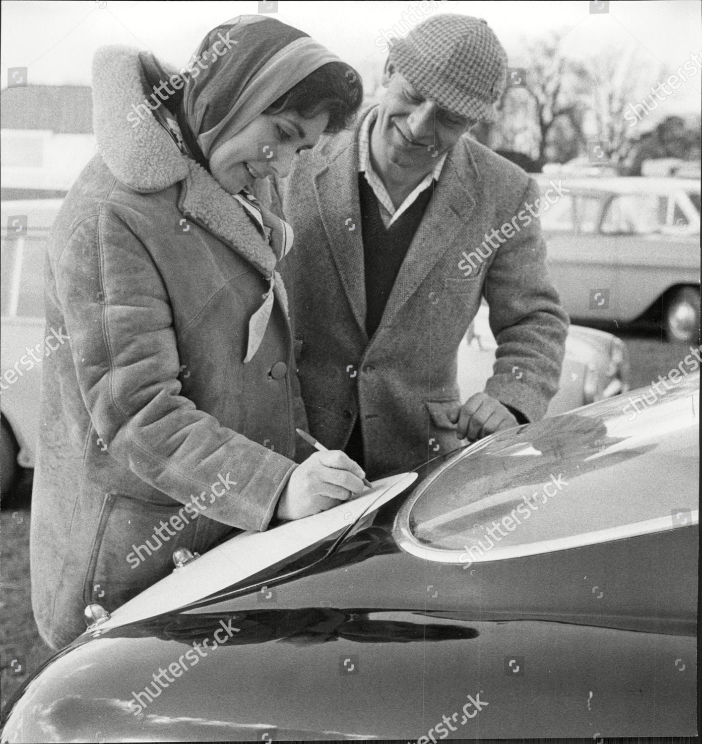 Innes Ireland Motor Racing Driver Mrs Editorial Stock Photo - Stock ...