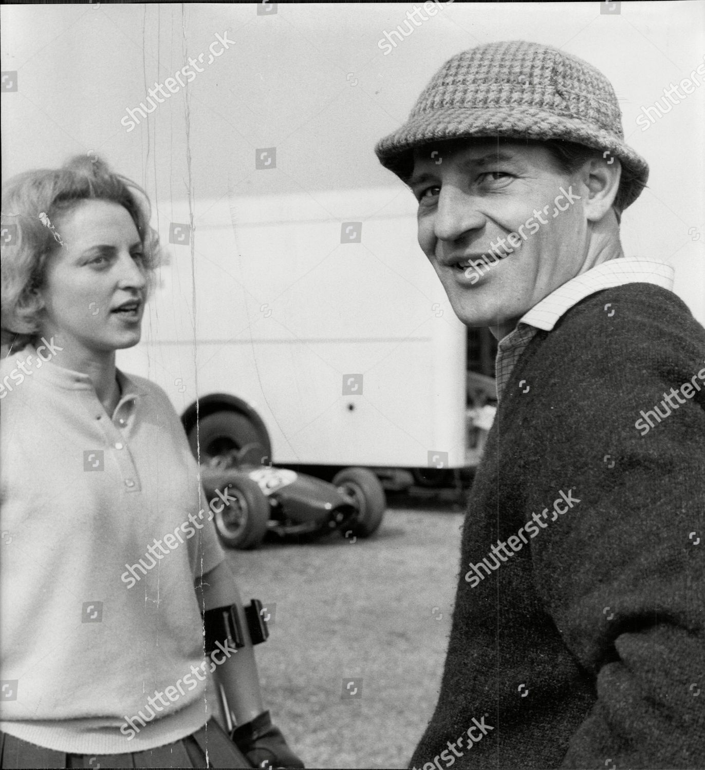 Innes Ireland Motor Racing Driver Robert Editorial Stock Photo - Stock ...