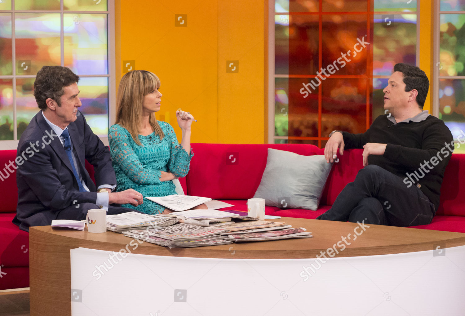 John Stapleton Kate Garraway Dom Joly Editorial Stock Photo - Stock ...