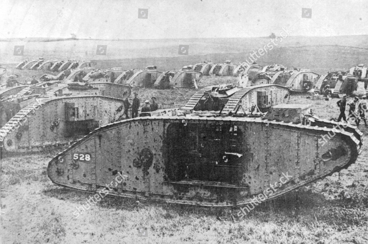British Tanks During First World War Editorial Stock Photo - Stock ...