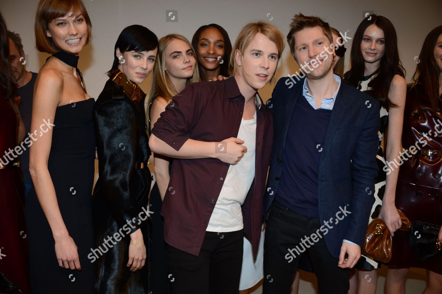 Christopher Bailey Models Editorial Stock Photo - Stock Image ...