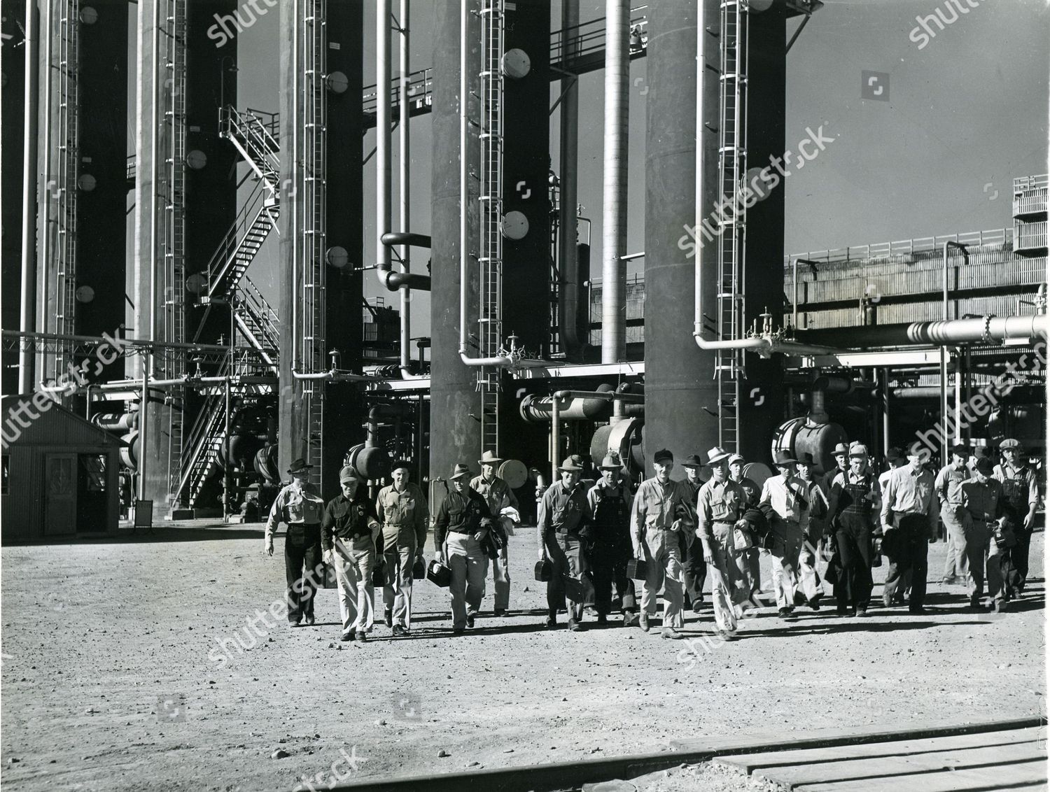 November 1942 Phillips Refinery Borger Texas Editorial Stock Photo ...