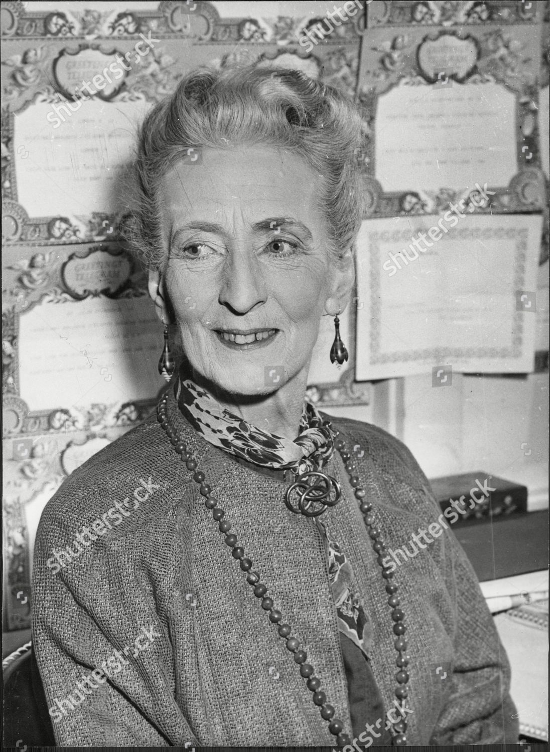 Marjorie Fielding Dead December 1956 Actress Editorial Stock Photo ...