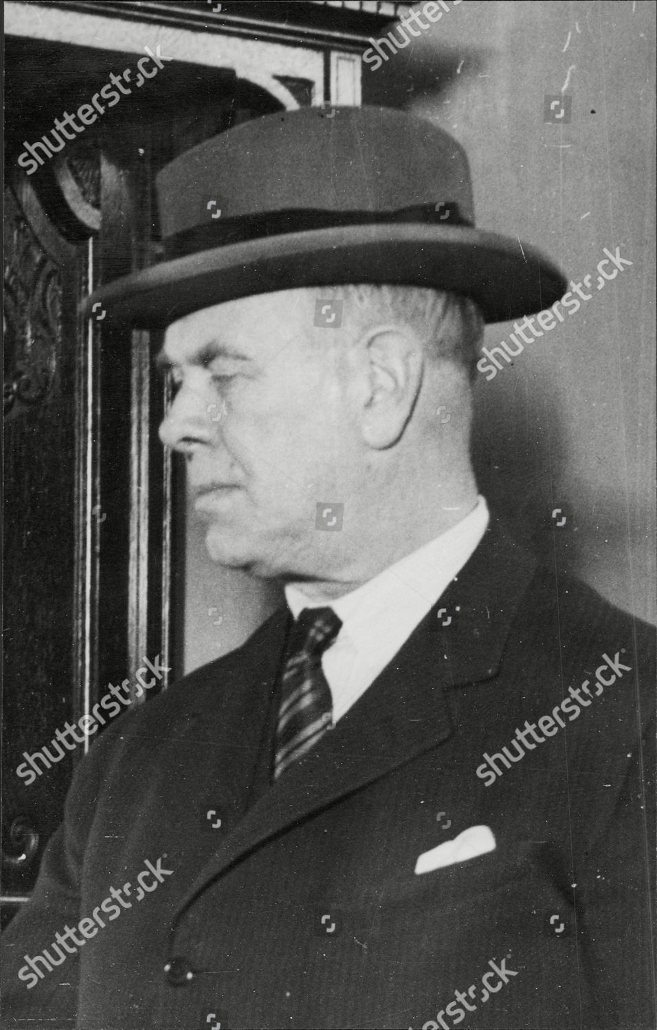 Sir William Maley Secretary Manager Celtic Editorial Stock Photo ...