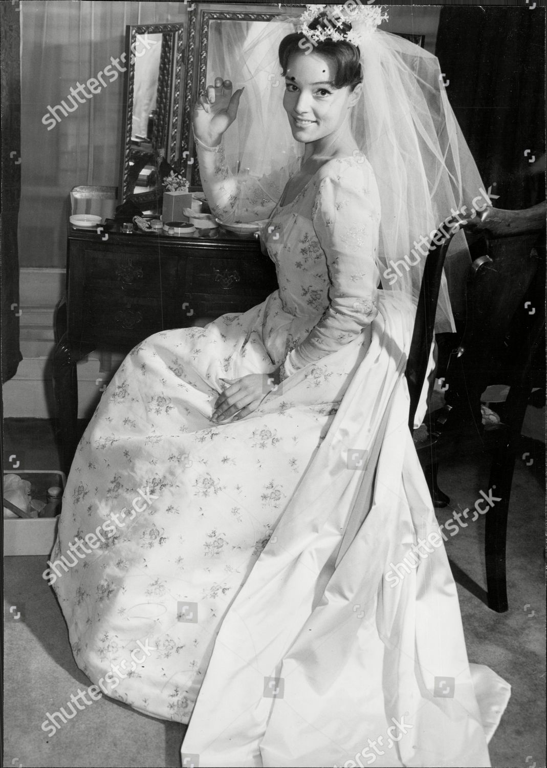 Susan Travers Actress On Her Wedding Editorial Stock Photo - Stock ...