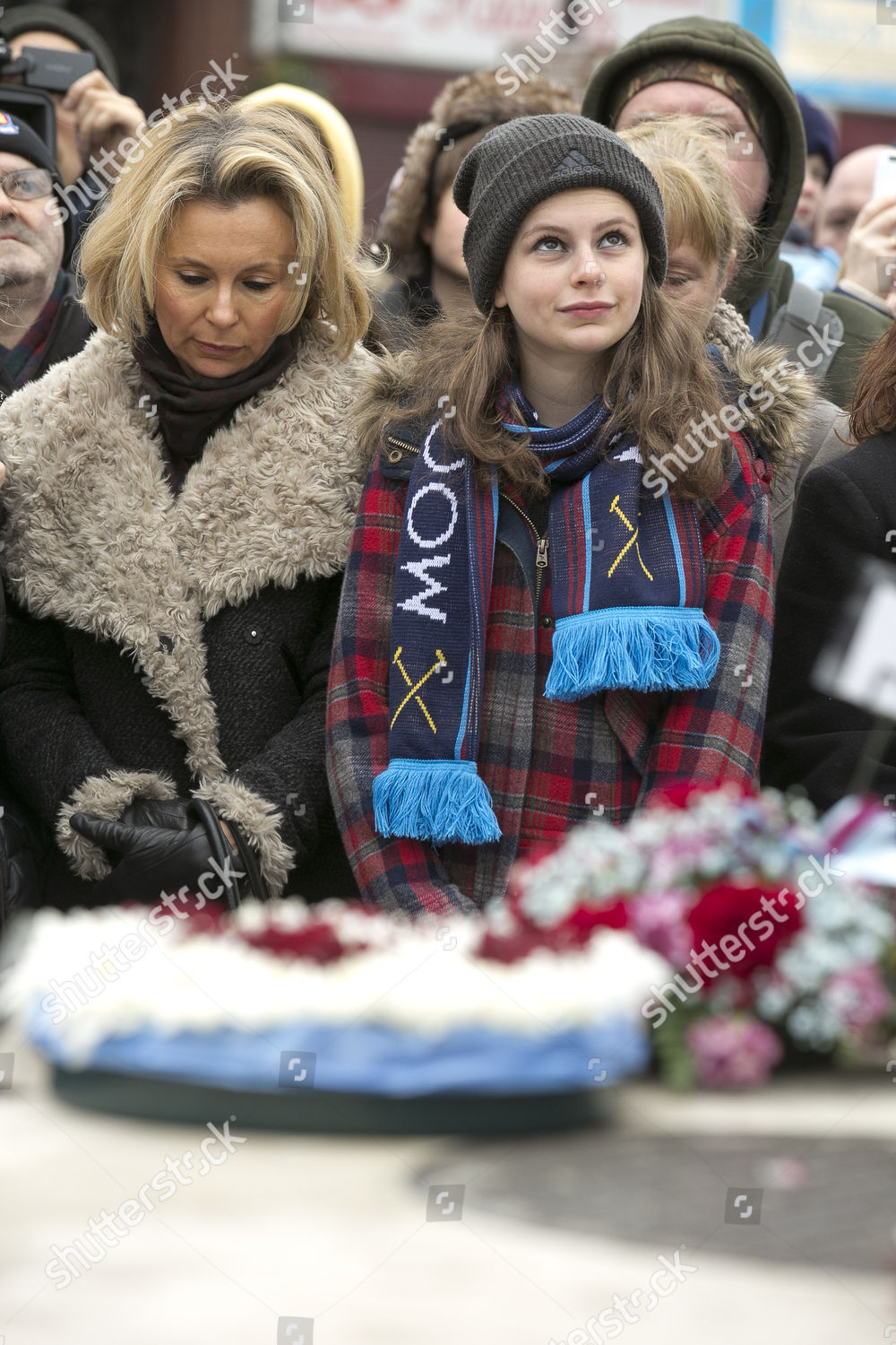 Bobby Moores Daughter Roberta His Granddaughter Editorial Stock Photo ...