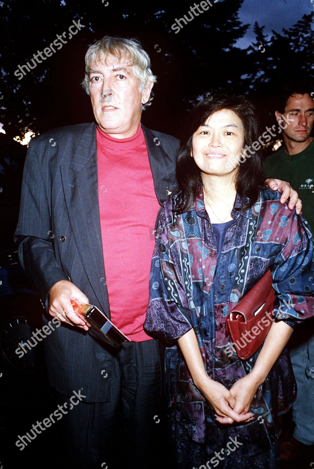 Peter Cook His Wife Lin Chong Editorial Stock Photo - Stock Image ...