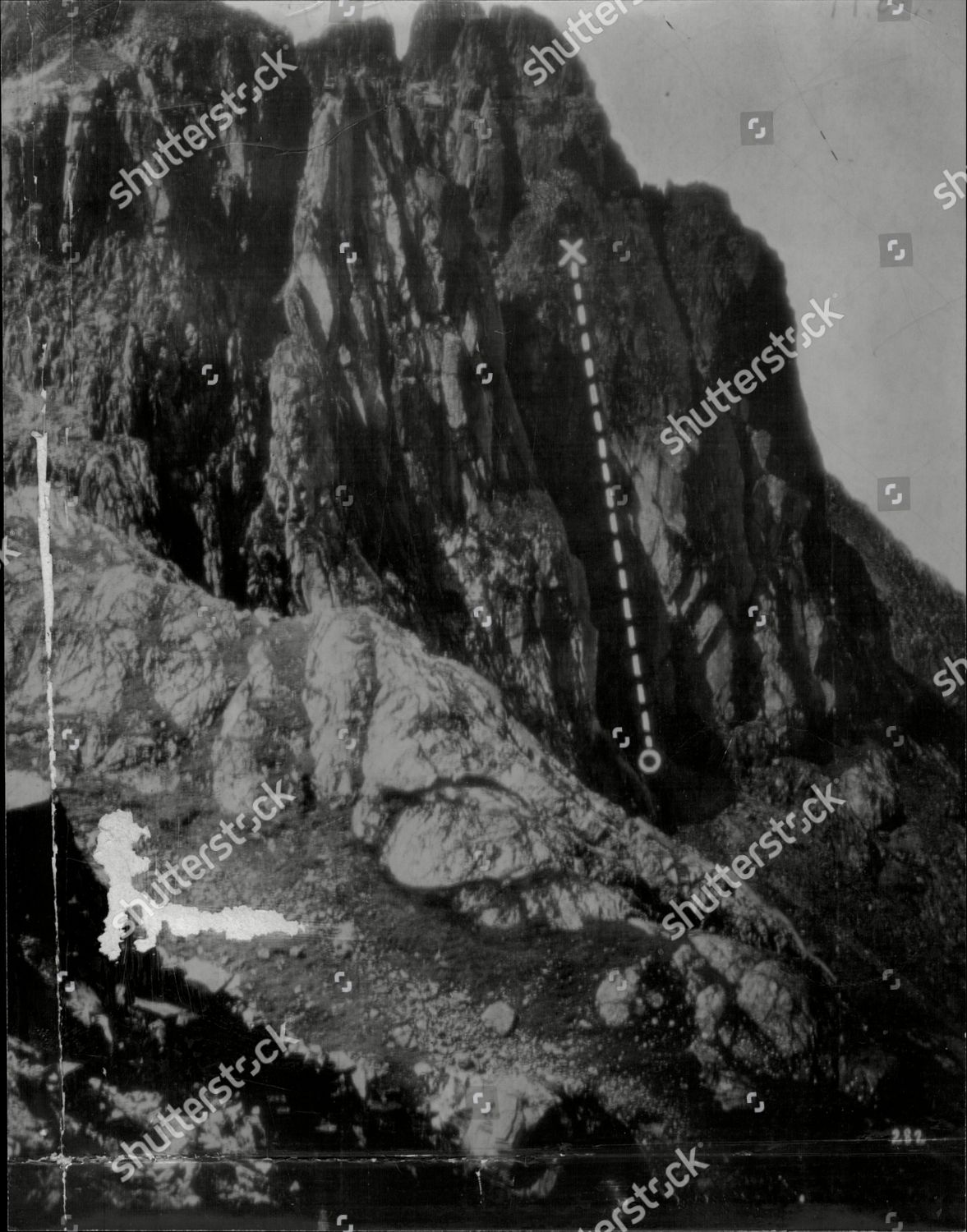 Walkers Gully Pillar Rock Cumberland Where Editorial Stock Photo ...