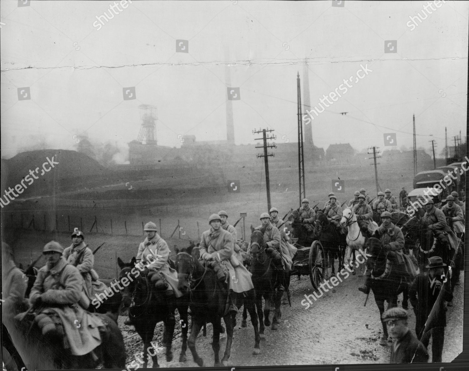 French Occupation Ruhr Valley French Army Editorial Stock Photo - Stock ...