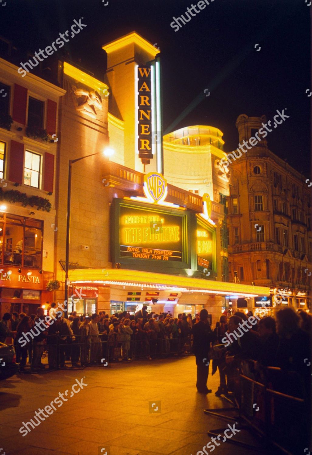 Warner Brothers Cinema Leicester Square London Editorial Stock Photo ...