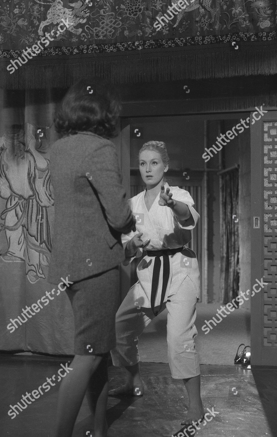 Diana Rigg Katherine Schofield Editorial Stock Photo - Stock Image ...