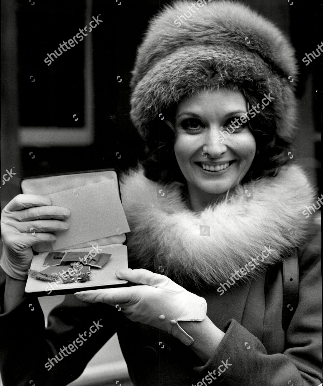 Actress Nyree Dawn Porter Her Obe Editorial Stock Photo - Stock Image ...