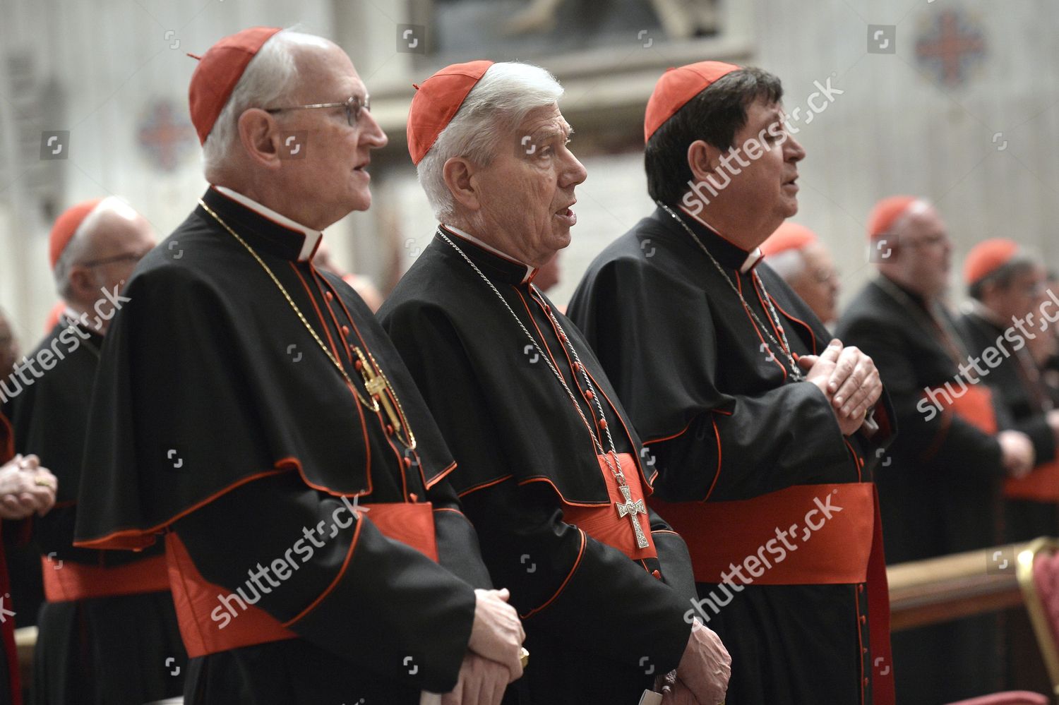 Cardinals Karl Josef Becker Joao Braz Editorial Stock Photo - Stock Image | Shutterstock
