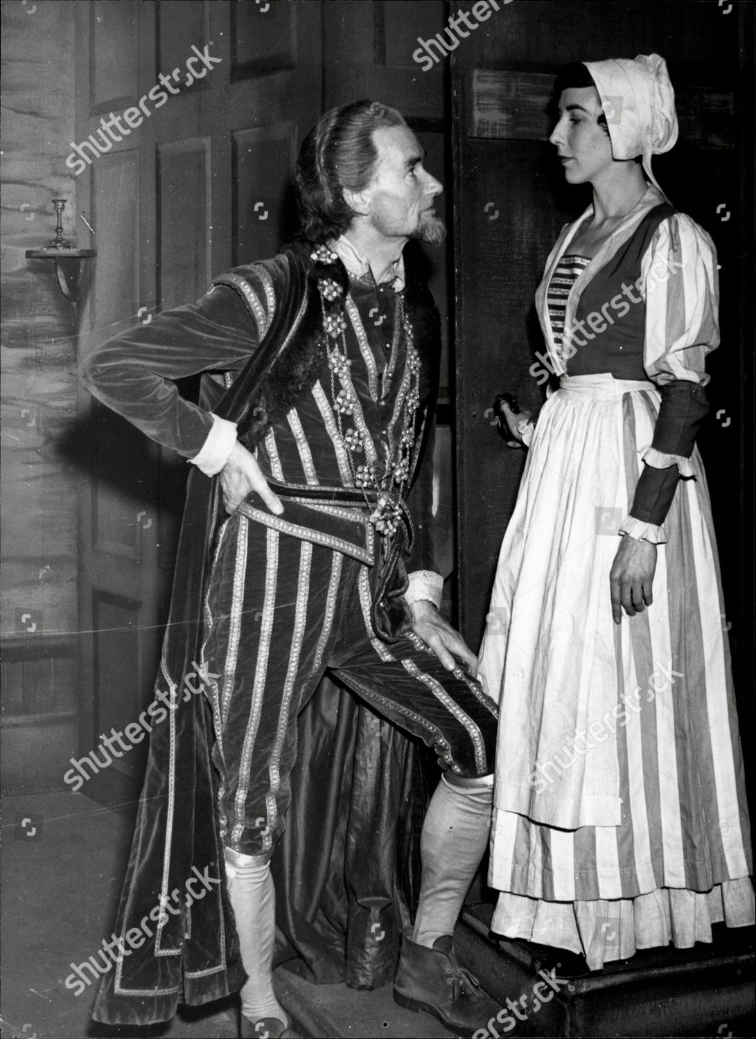 Actor Duncan Macrae Actress Doris Mcmatchie Editorial Stock Photo ...