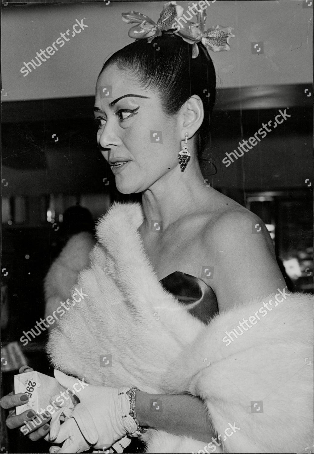 Christian Dior Fashion Model Miss Seignon Editorial Stock Photo - Stock ...