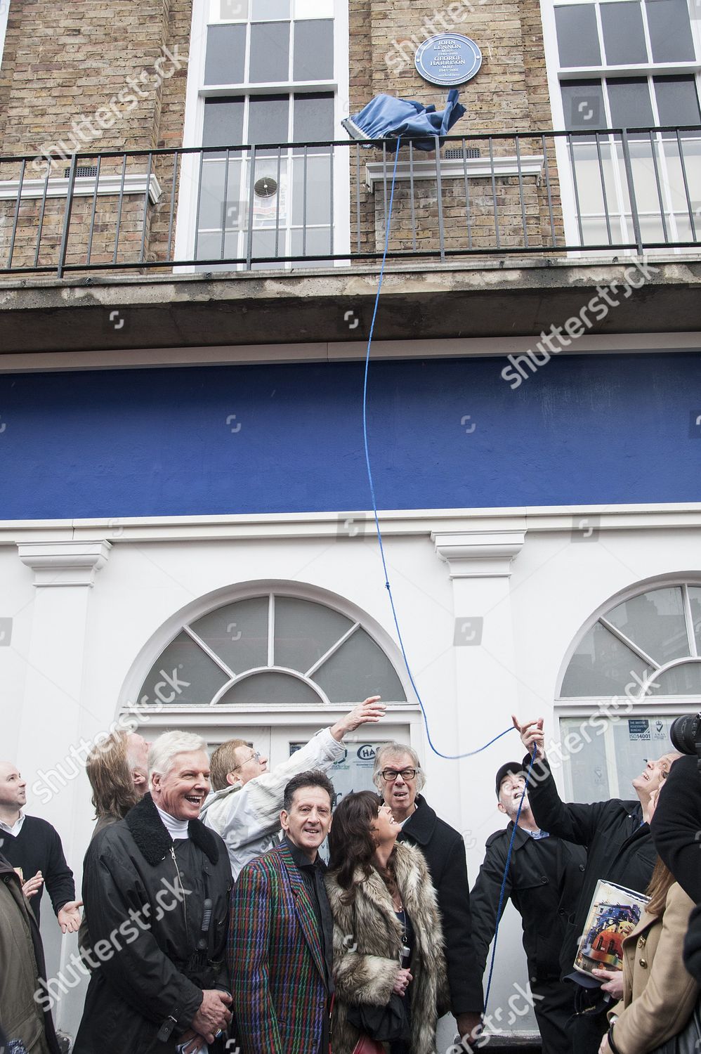 Blue Plaque Honouring Former Beatles John Editorial Stock Photo - Stock ...