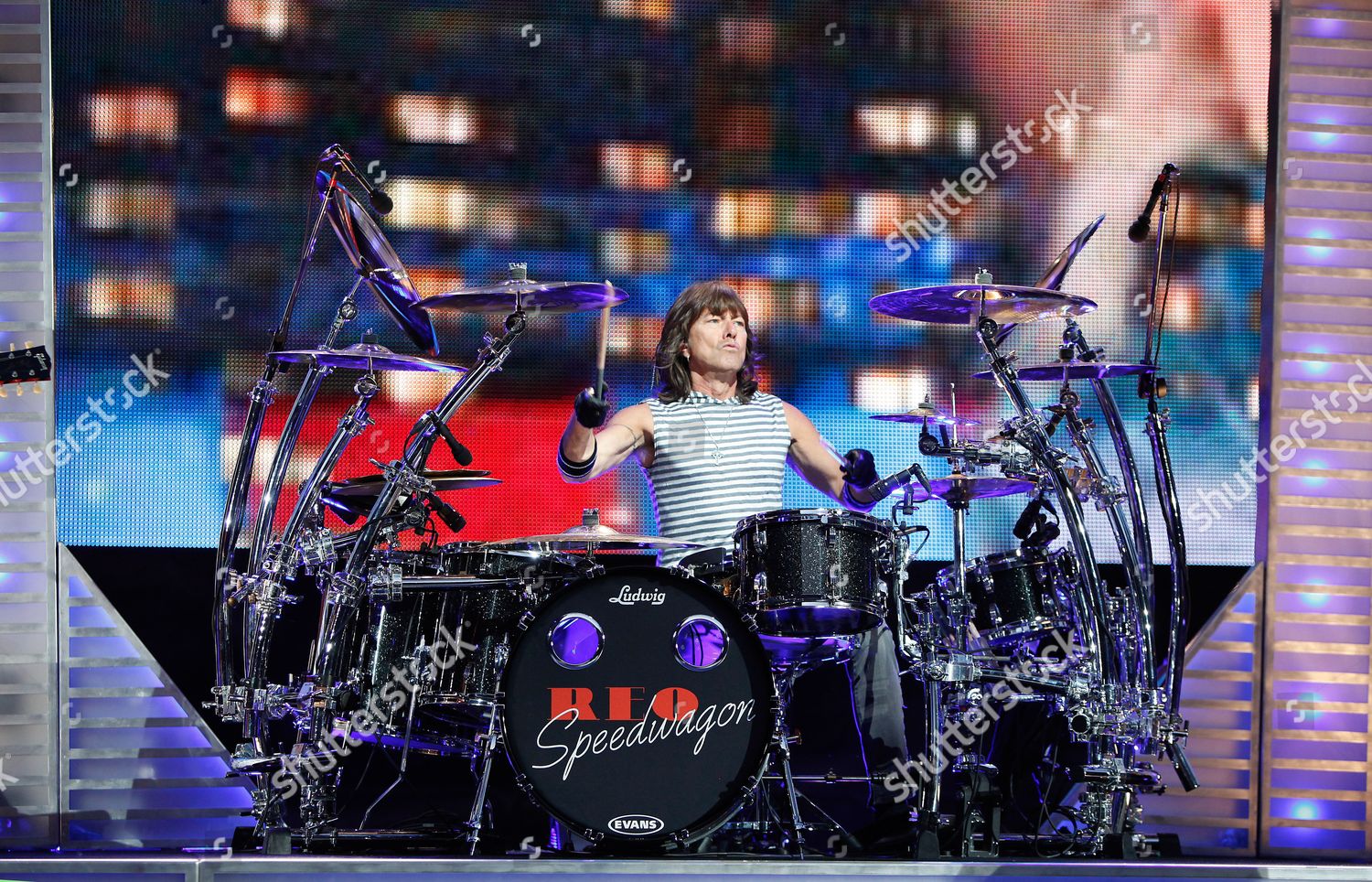 Reo Speedwagon Bryan Hitt Editorial Stock Photo - Stock Image ...