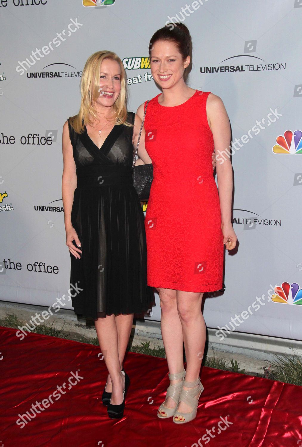 Angela Kinsey Ellie Kemper Editorial Stock Photo - Stock Image ...