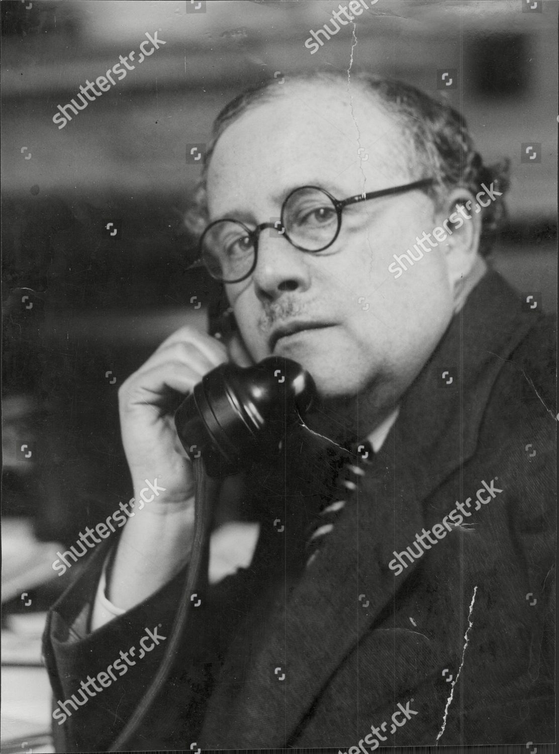 Politician Sir Kingsley Wood Sir Howard Editorial Stock Photo - Stock ...