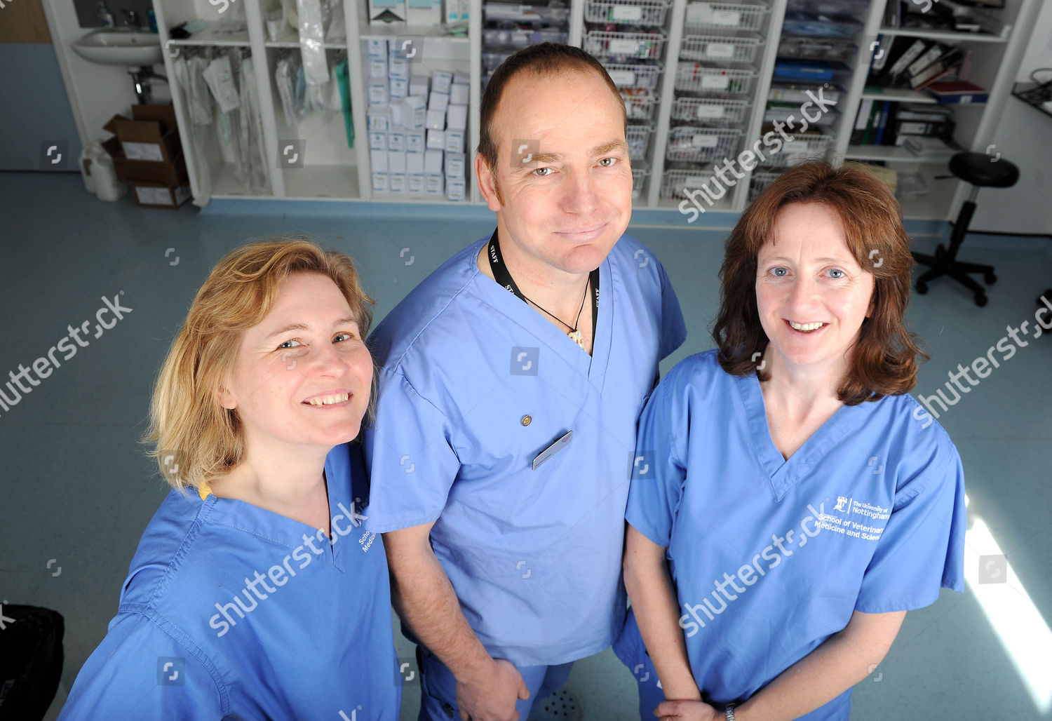 Three Vets Who Travelled Cameroon Perform Editorial Stock Photo - Stock ...