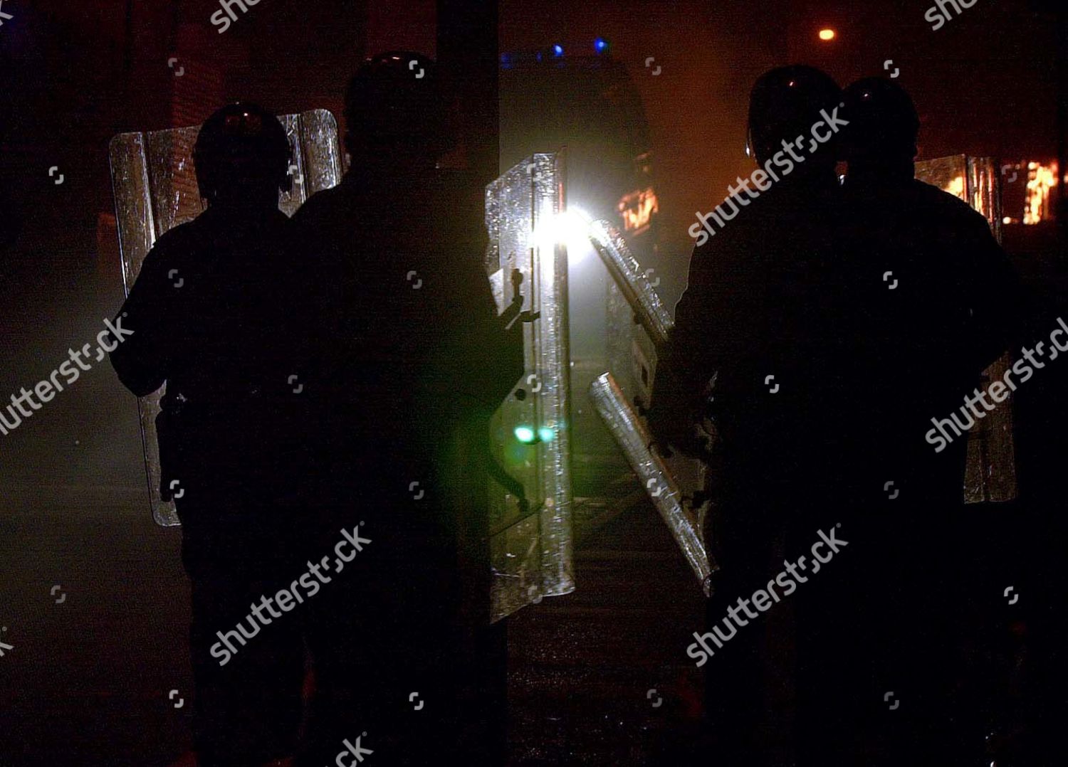 Oldham Race Riots Police Riot Gear Editorial Stock Photo - Stock Image ...