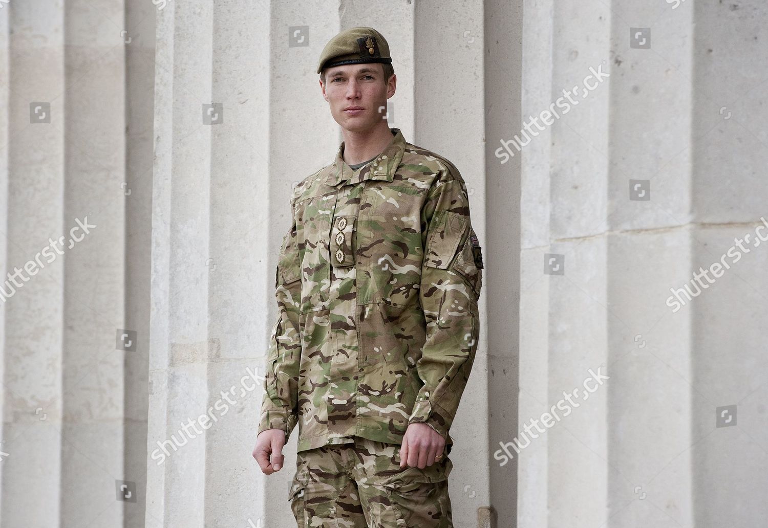 Captain Michael Dobbin Grenadier Guards Military Editorial Stock Photo ...