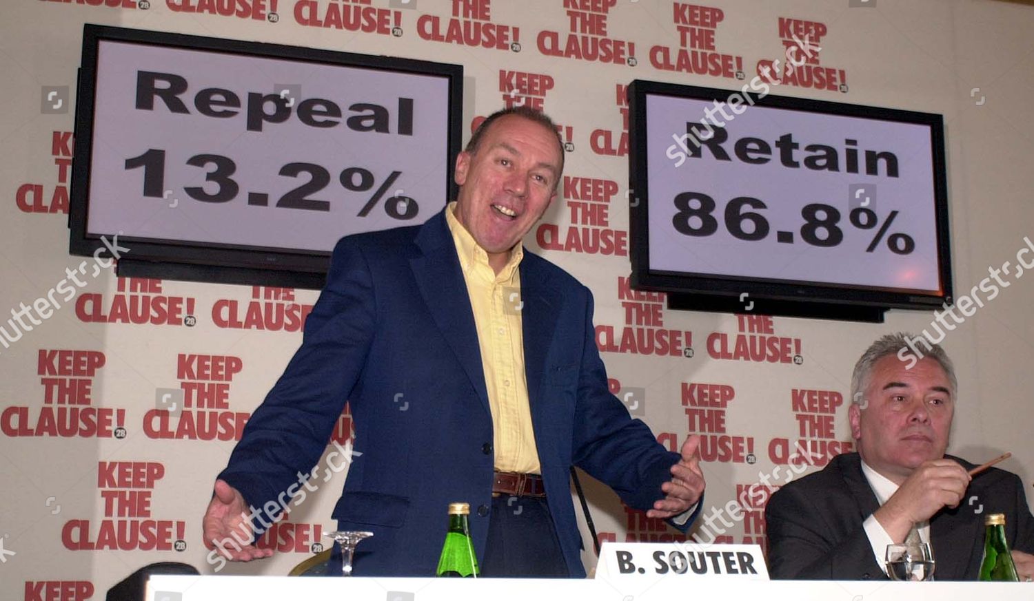 Brian Souter Speaks After Winning Independent Editorial Stock Photo ...