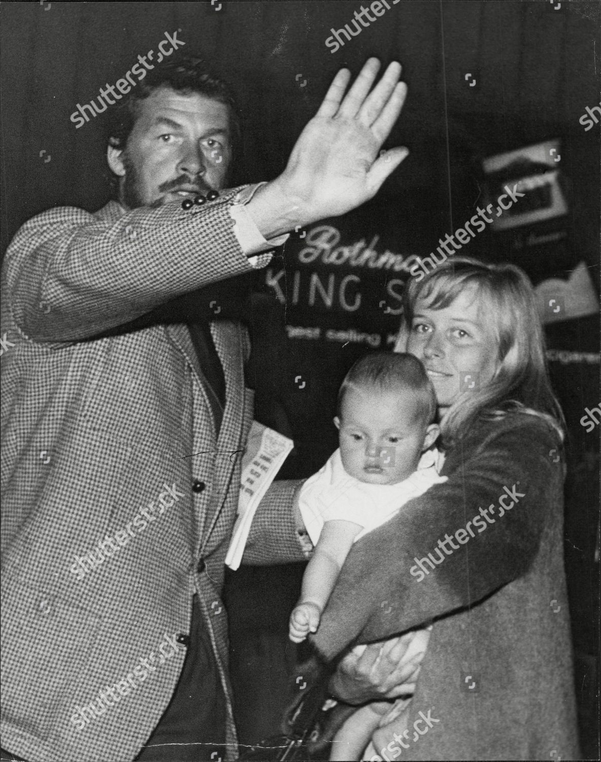 Bill Travers Virginia Mckenna Their Baby Editorial Stock Photo - Stock ...