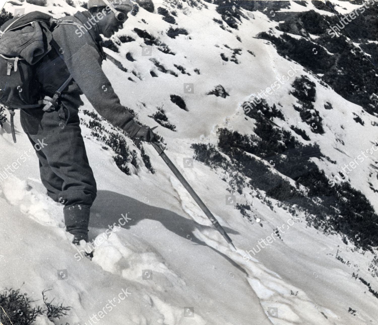 Daily Mail Abominable Snowman Expedition 1954 Editorial Stock Photo ...