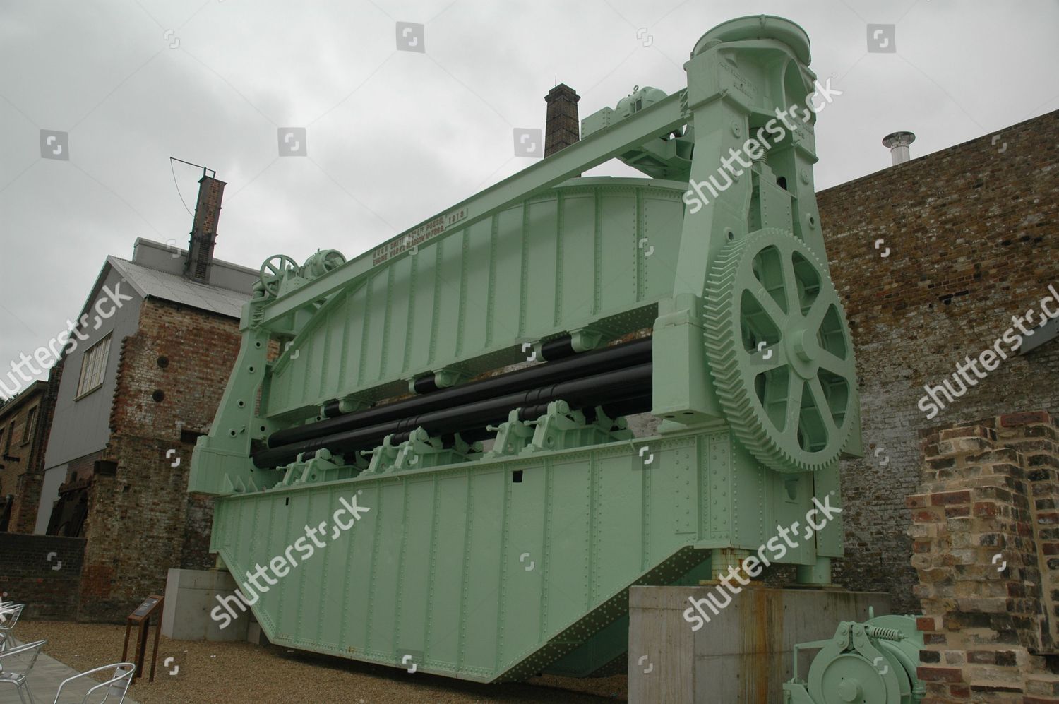 Plate Bending Machine Chatham Dockyard Editorial Stock Photo - Stock ...