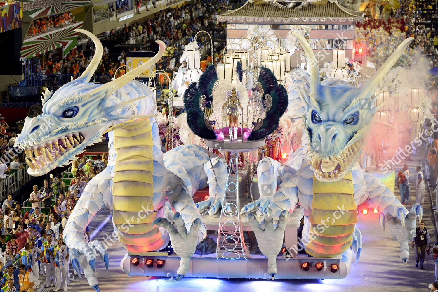 Allegorical Float Samba School Inocentes De Editorial Stock Photo ...