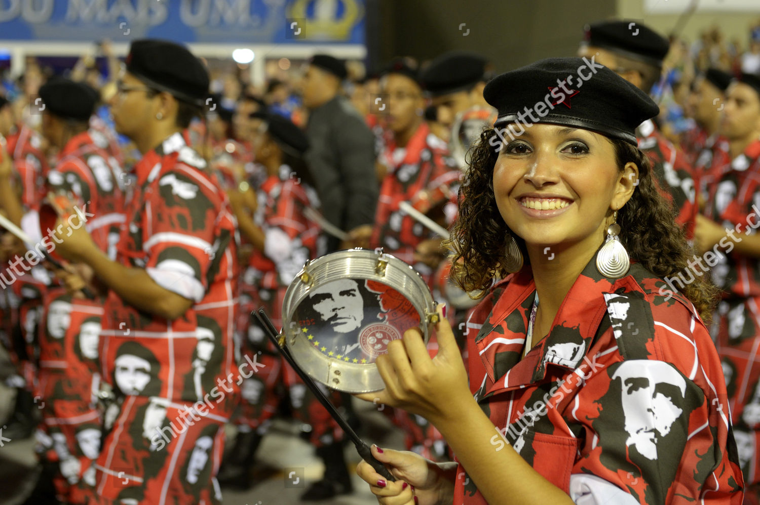 Young Woman Wearing Che Guevara Costume Editorial Stock Photo - Stock ...