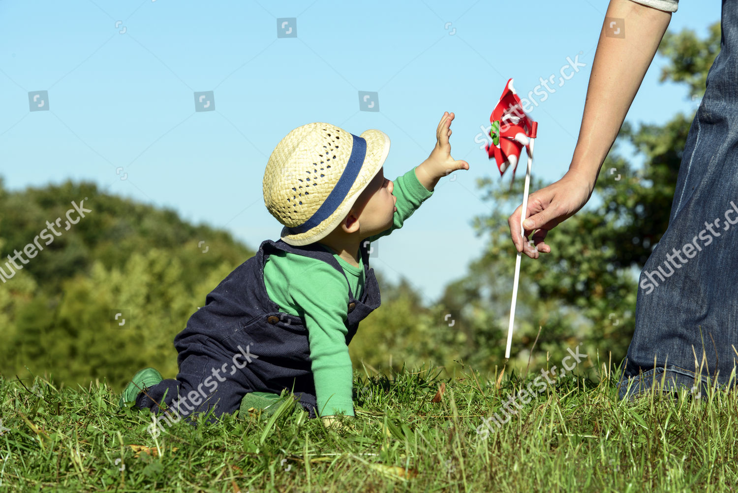 Model Released Woman Passing Pinwheel Young Editorial Stock Photo ...