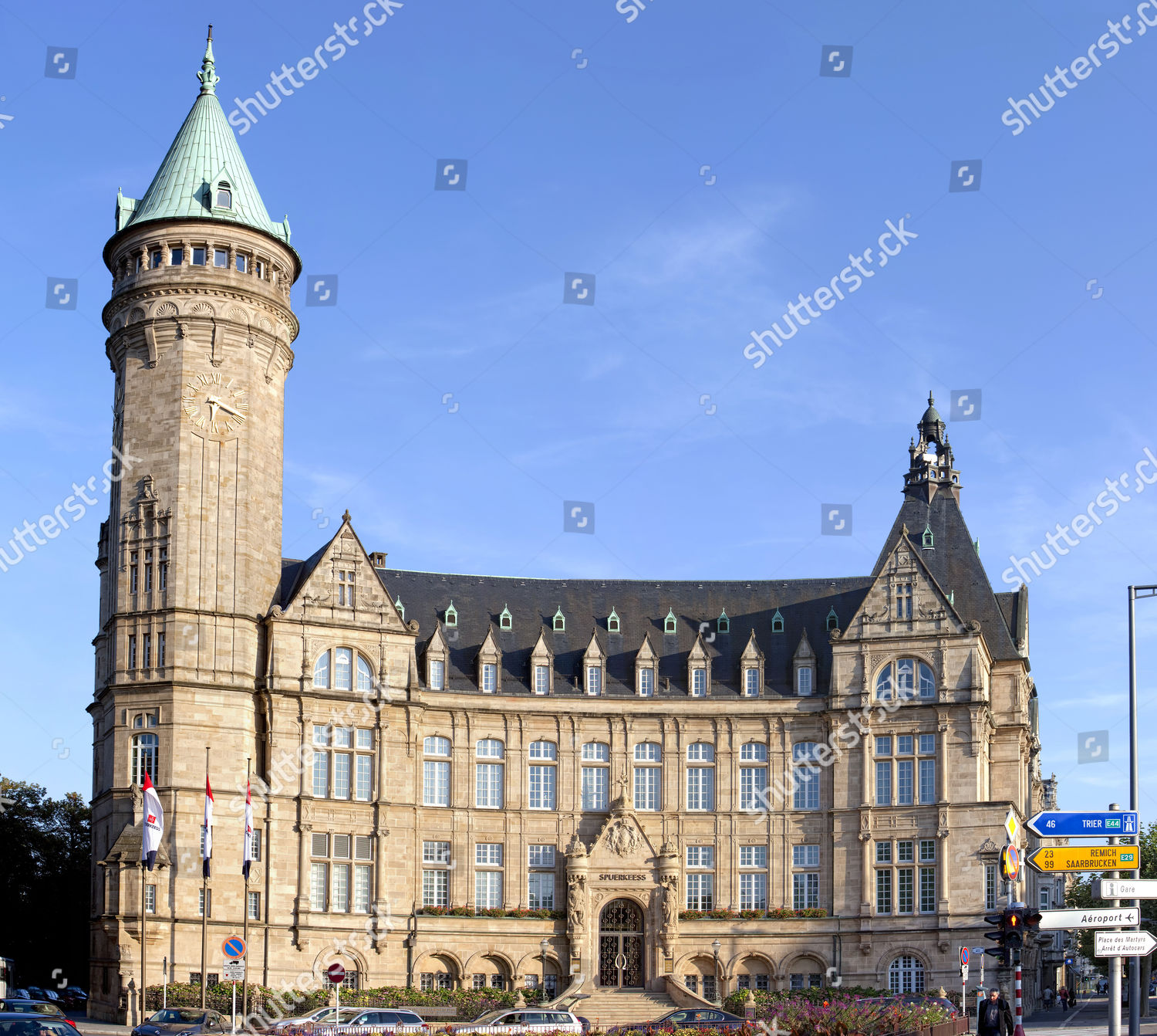 Historic Bank Building Banque Et Caisse Editorial Stock Photo - Stock ...