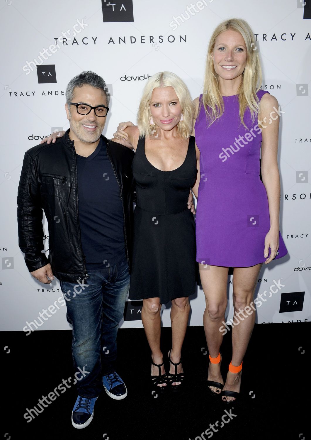 Gwyneth Paltrow David Babaii Tracy Anderson Editorial Stock Photo ...