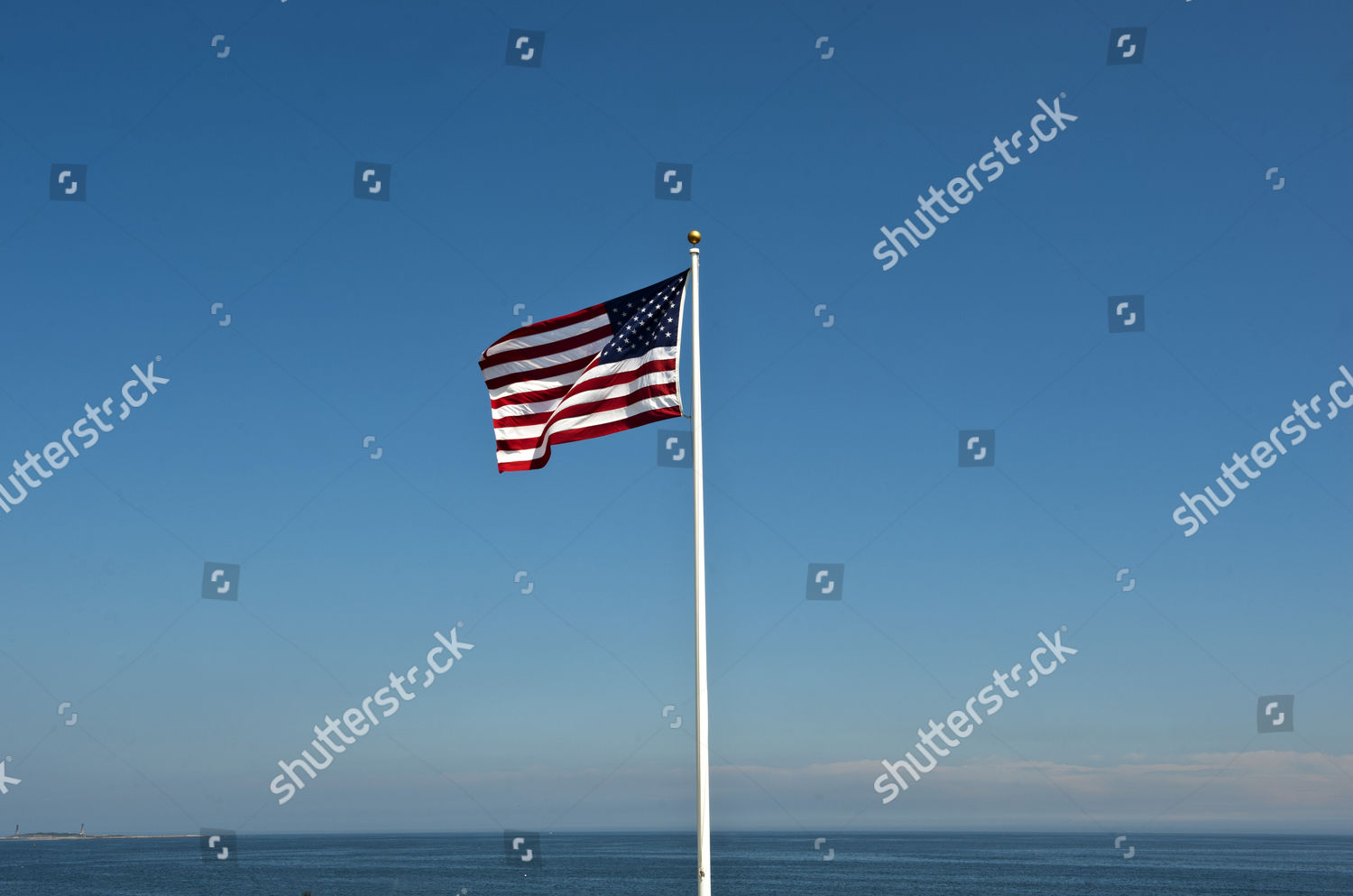 Flag United States Gloucester Cape Ann Editorial Stock Photo - Stock ...