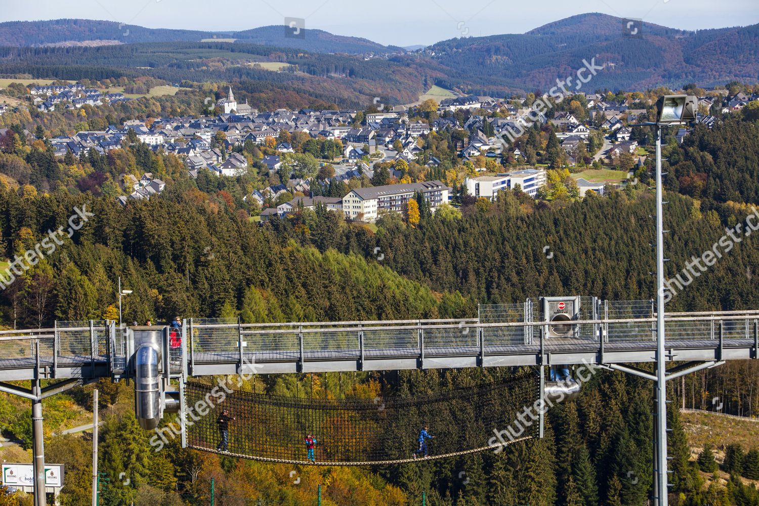 View Town Winterberg Landscape Hochsauerlandkreis District Editorial ...